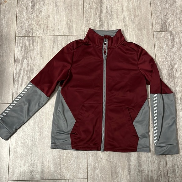 Athletic Works | Jackets & Coats | Athletic Works Maroon And Gray ...